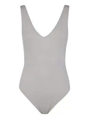 ENTIRE STUDIOS V-neck Bodysuit - Neutrals