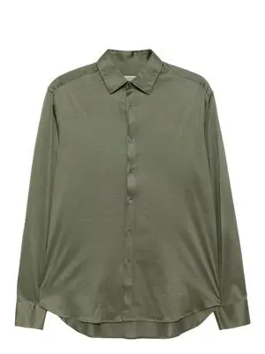Canali Button-up Shirt - Green