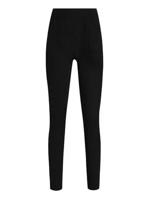 DOLCE & GABBANA Dna Ribbed-knit Leggings