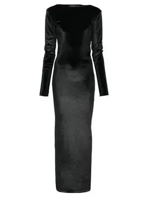 ATU BODY COUTURE Atu Body Couture Velvet Maxi Dress