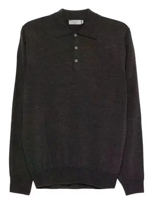 CANALI Wool Polo Shirt