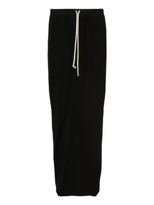 Rick Owens Pillar Maxi Skirt - Black