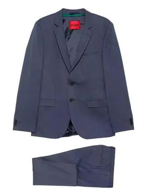 Hugo Single-breasted Suit - Blue