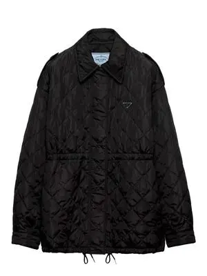 Prada Re-nylon Blouson Jacket - Black