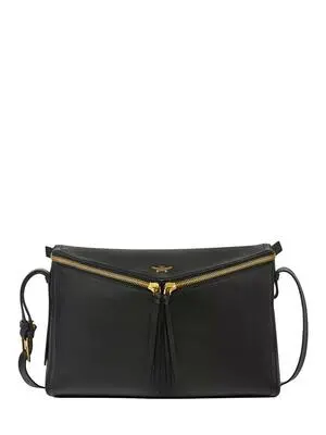 Mcm Diamant Shoulder Bag - Black