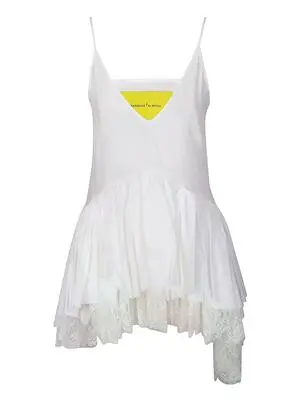 MARQUES' ALMEIDA Ruffled Top - White