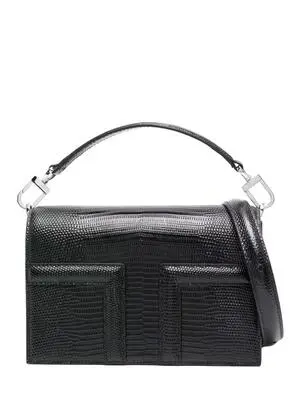 TOTEME T-flap Mini Tote - Black
