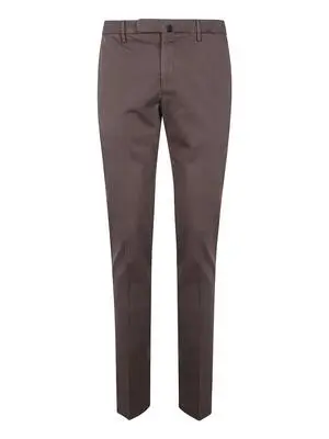 Incotex Slim Fit Trousers - Brown