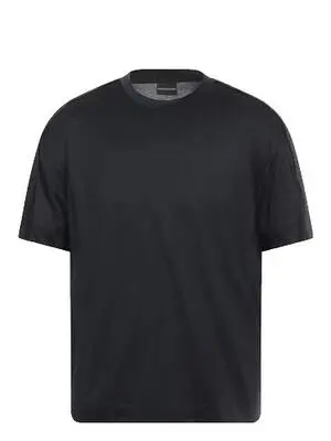Emporio Armani T-shirt Midnight Size Lyocell, Cotton, Polyamide, Polyester, Elastane - Blue