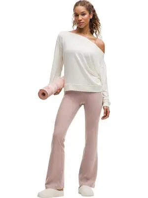 Lululemon Groove Nulu High-rise Flared Pant - Ashen Rose