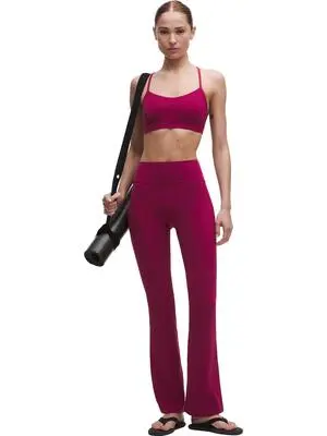 Lululemon Lululemon Groove Nulu High-Rise Flared Pant Raspberry Rave