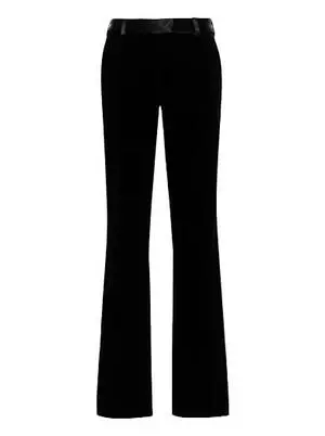 Palm Angels Velvet Suit Pants - Black