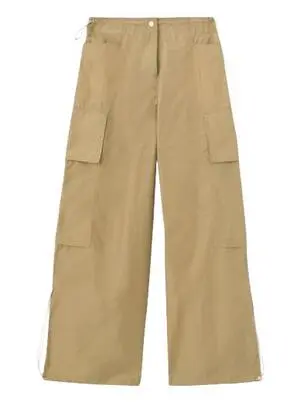 Palm Angels Parachute Pants - Beige