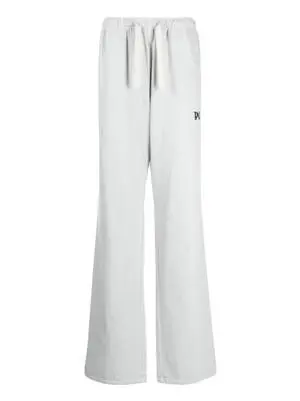 Palm Angels Monogram Travel Pants - White