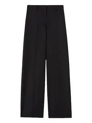Palm Angels Logo Suit Pants - Black