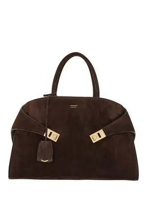 FERRAGAMO Hug Handbag Brown