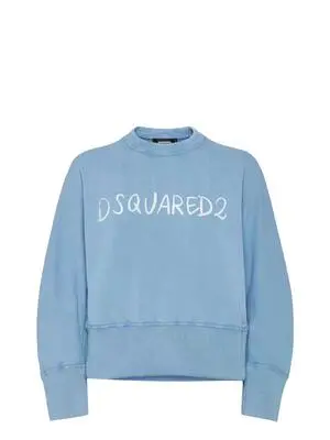 Dsquared2 Logo-print Sweatshirt - Blue