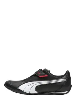 PUMA Low Boot With Hook And Loop Closure Black-white-high Risk Red