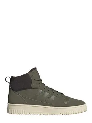 Adidas Break Start Winterized Sneakers - Olive Strata/dark Brown/cream White
