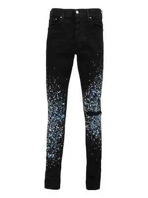 Amiri Crystal Painter Jean - Black