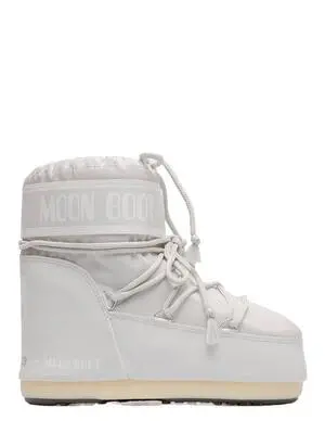 Moon Boot Icon Nylon Low Boots - Glacier Grey