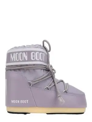 Moon Boot Icon Nylon Low Boots Lilac