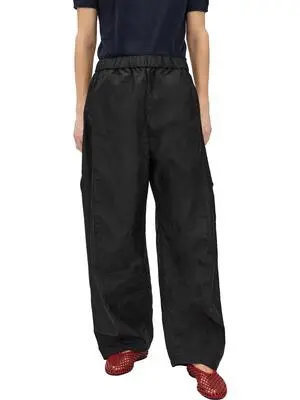 Tibi Petite Crispy Nylon Winslow Pants - Black