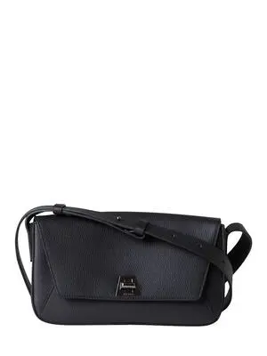 Akris Anouk Lite Leather Crossbody Bag - Black