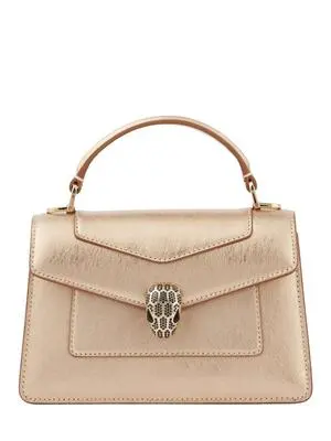 BVLGARI Serpenti Forever Mini Tote - Gold