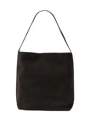 AESTHER EKME Large Suede Bucket Bag - Brown