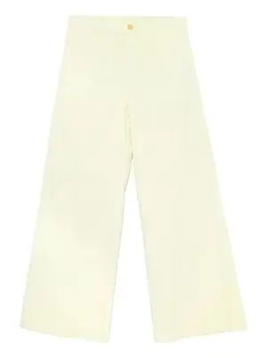 FORTE_FORTE Straight-leg Trousers - Yellow