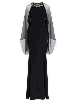 Jenny Packham Charma Maxi Dress - Black