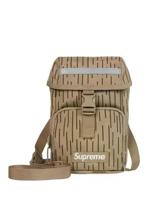 Supreme Logo-patch Camera Bag - Neutrals