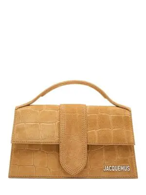 JACQUEMUS Jacquemus Le Grande Bambino Suede Bag