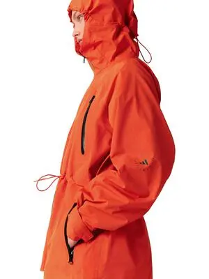 Stella McCartney Hooded Rain Jacket Active Red