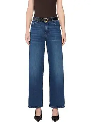 FRAME Le Slim High-Rise Palazzo Jeans Keepsake