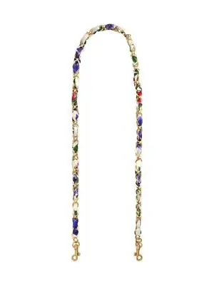Dolce & Gabbana Bejeweled Chain Strap - Print