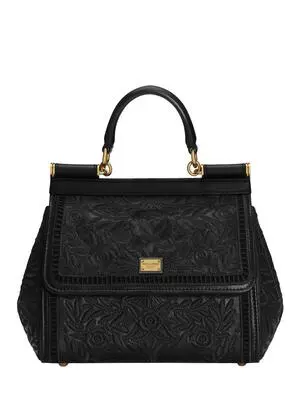 Dolce & Gabbana Sicily Handbag - Black