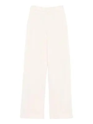 FORTE_FORTE Milano Stitch Wool Sartorial Pants - Beige
