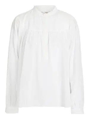 FRAME FRAME Cotton Mousseline Blouse