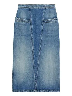 IRO PARIS IRO Lamy Faded Denim Skirt