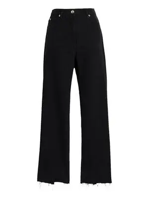 IRO PARIS Briol High-rise Straight-leg Jeans - Black