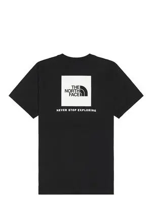 The North Face Short Sleeve Core Box Nse Tee In Black - Tnf Black & Tnf White