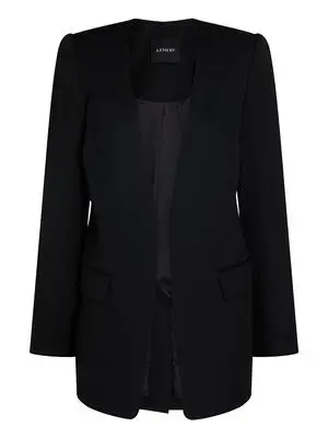 A.emery A.EMERY Rosalinda Wool-Twill Blazer Black