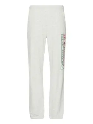 SPORTY & RICH Finish Line Sweatpant In Grey - Heather Grey