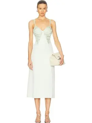 JIL SANDER Sleeveless Midi Dress - Lychee