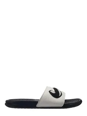 Nike Benassi Jdi Chenille Slides - Black/summit White