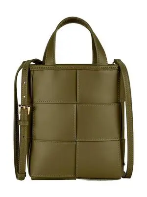 Gigi New York Chloe Mini Shopper - Olive
