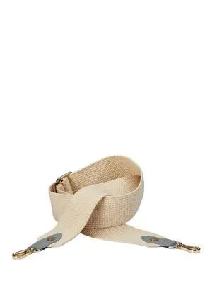 Gigi New York Beck Webbing Strap - Gold