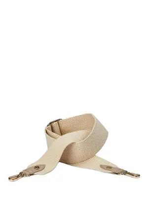 Gigi New York Beck Webbing Strap - Gold